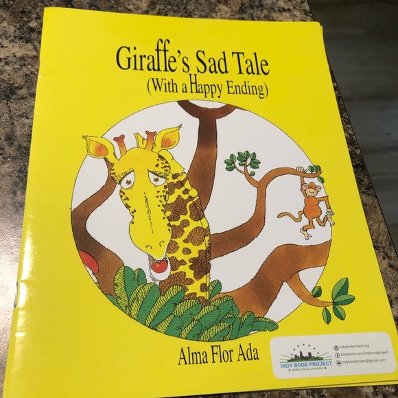 Publisher Hampton brown | Accessories | Giraffe Sad Tale Book | Poshmark